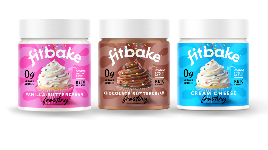 FitBake Keto Frostings | No Sugar, 0 Net Carbs & Ready to Eat