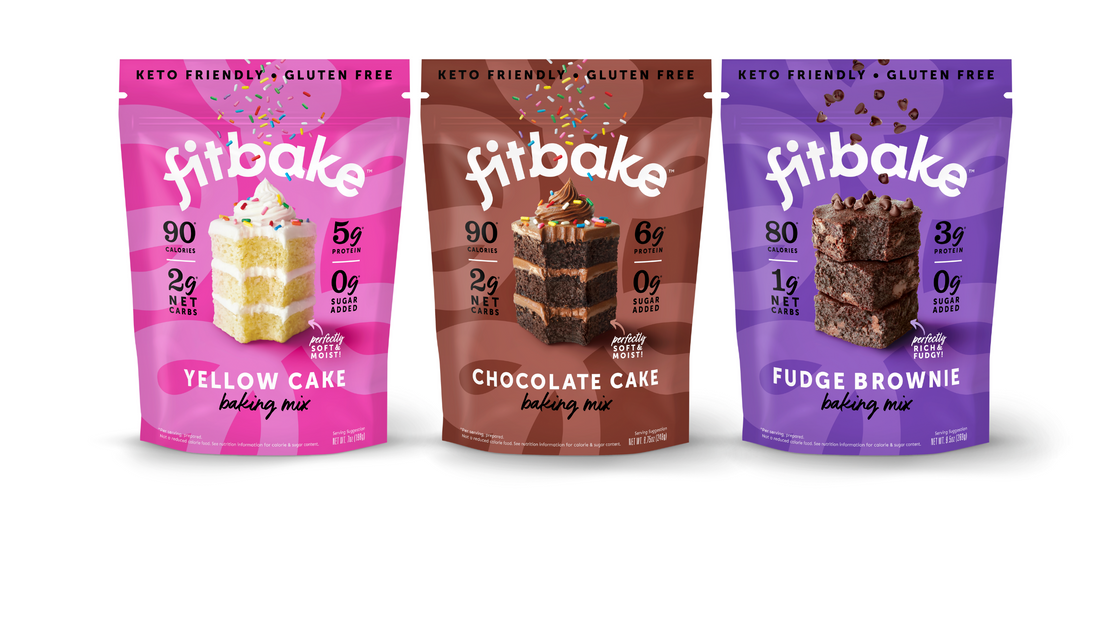 FitBake Keto Baking Mixes | Gluten-Free, No Sugar Added, Low-Carb